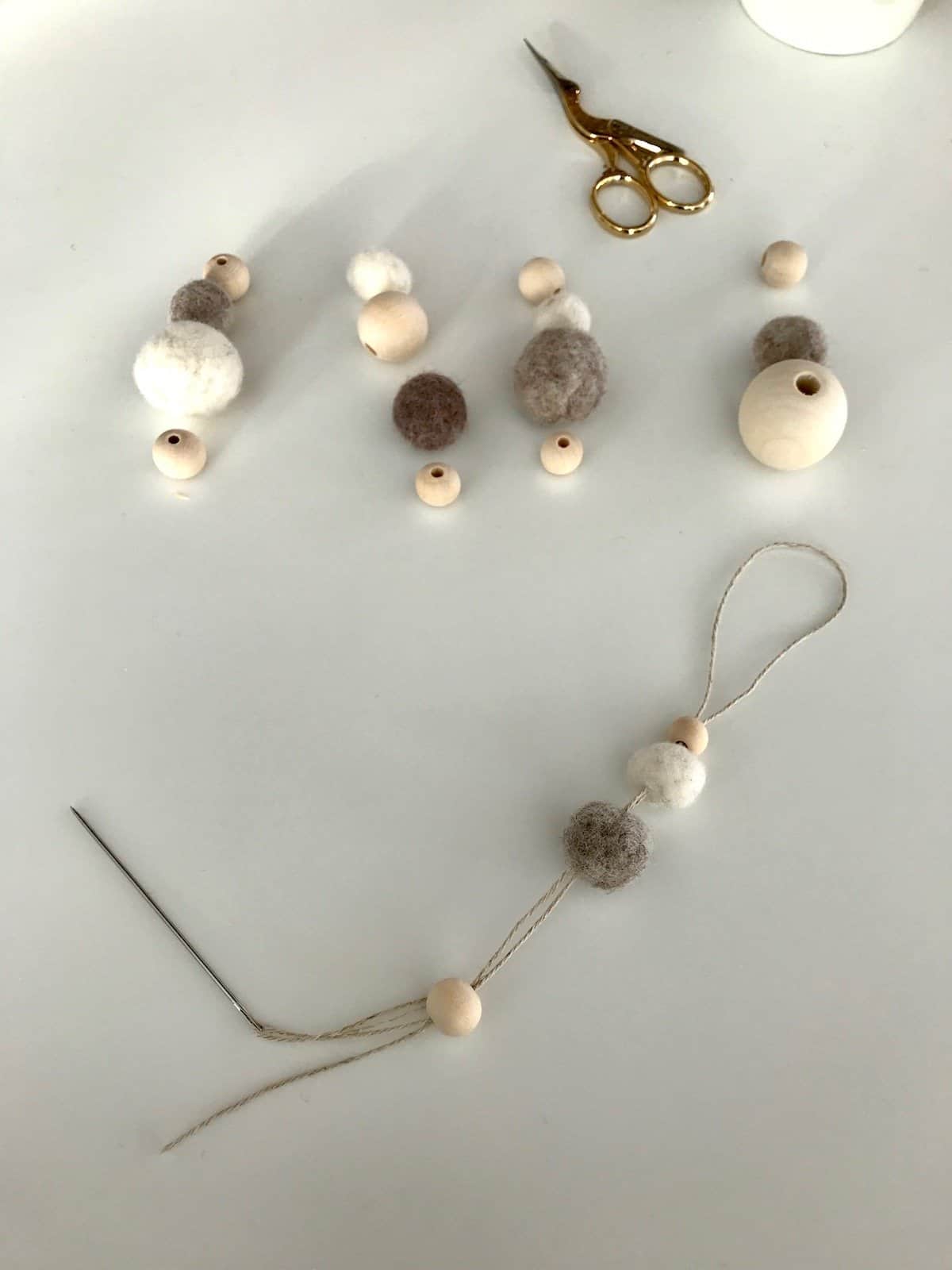 How to Make Wool Felt Ornaments – Home for the Harvest