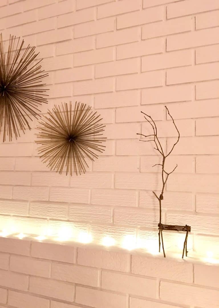 Twig reindeer for a rustic, festive charm 🦌 Craft your own woodland ...